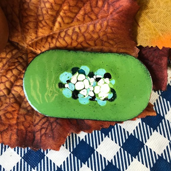 Jewelry | Artistic Copper Enamel Pin | Poshmark